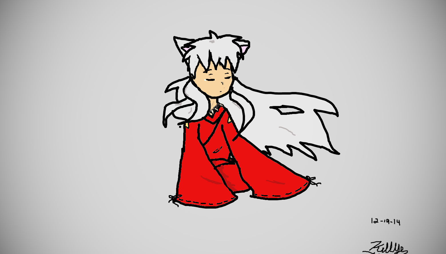 Sad Inuyasha by mikulover001 on DeviantArt