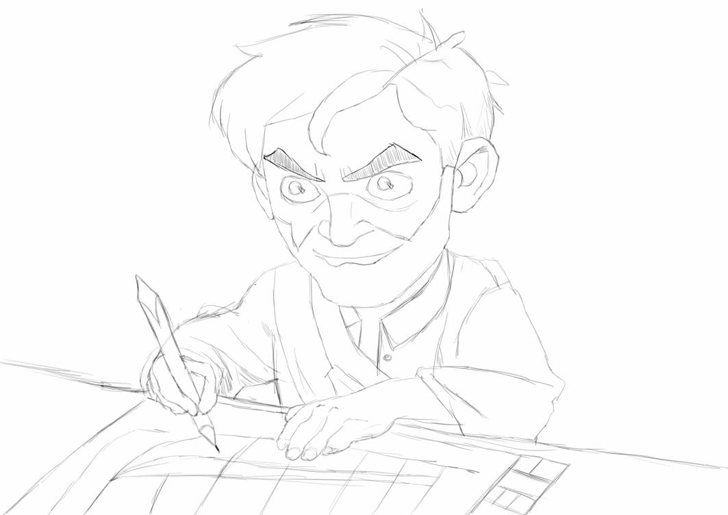 Angry Guy Drawing - sketch by ExtinguishHollowSoul on DeviantArt