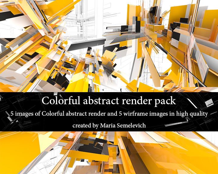 Colorful abstract render pack by MariaSemelevich on DeviantArt