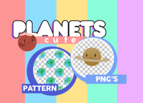 Cute Planets PACK by MoonSober on DeviantArt