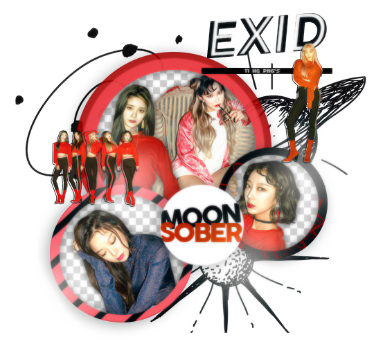 EXID(FULL MOON // DDD)-PNGPACK#1 by MoonSober on DeviantArt