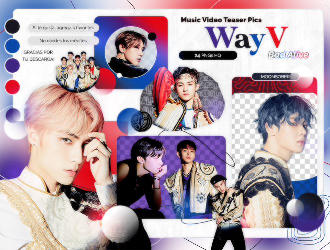 WAYV // BAD ALIVE (English ver.) PNGPACK#2 by MoonSober on DeviantArt
