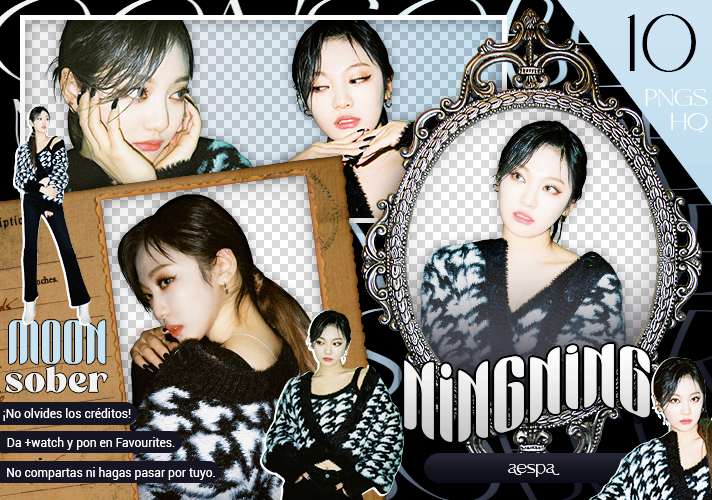 NINGNING // aespa PNGPACK #1 by MoonSober on DeviantArt