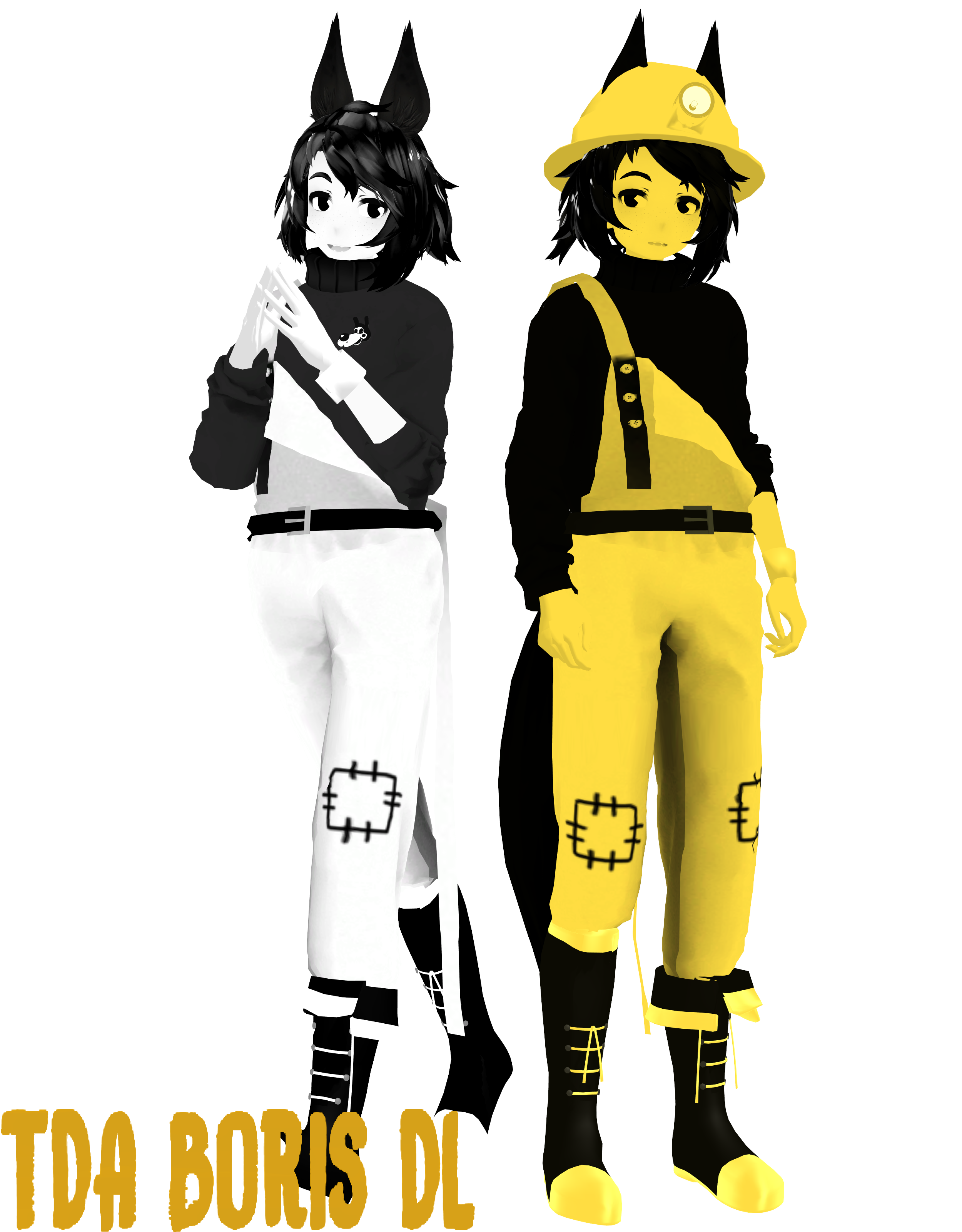 Mmd Batim Tda Boris The Wolf Dl By Maple Honeycomb On Deviantart