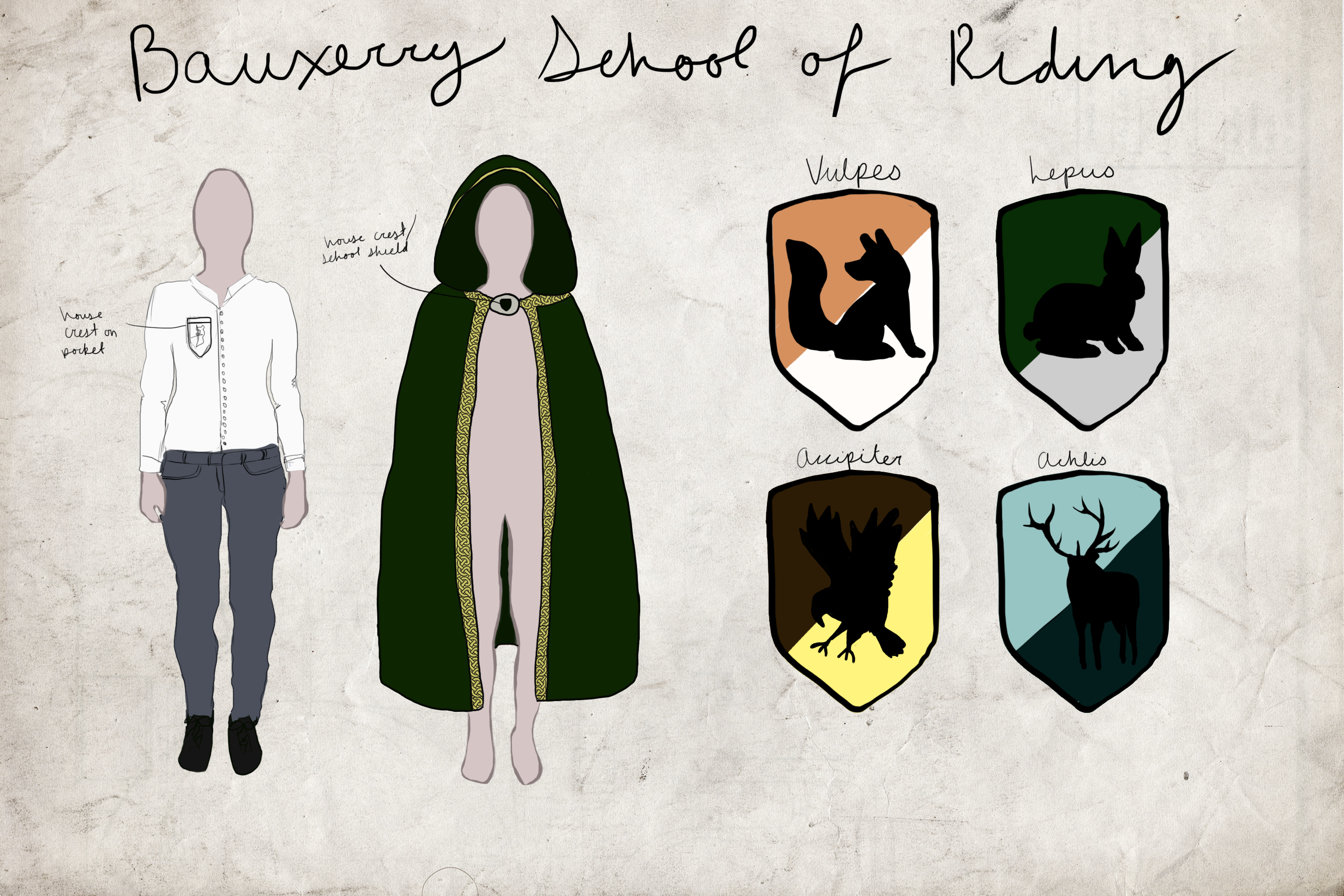BSR Uniform and Houses by apodidae on DeviantArt