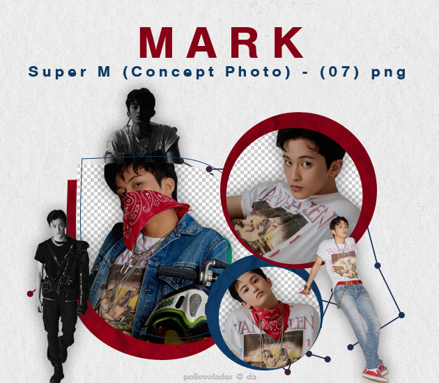 MARK - Super M (Concept Photo) {png} by pollovolador on DeviantArt