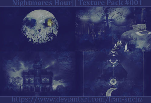Nightmares Hour - Texture Pack #001 by fran-snchz by fran-snchz on ...
