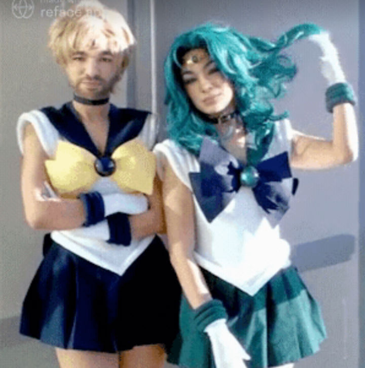 Face Swap - Uranus and Neptune by GJGson on DeviantArt