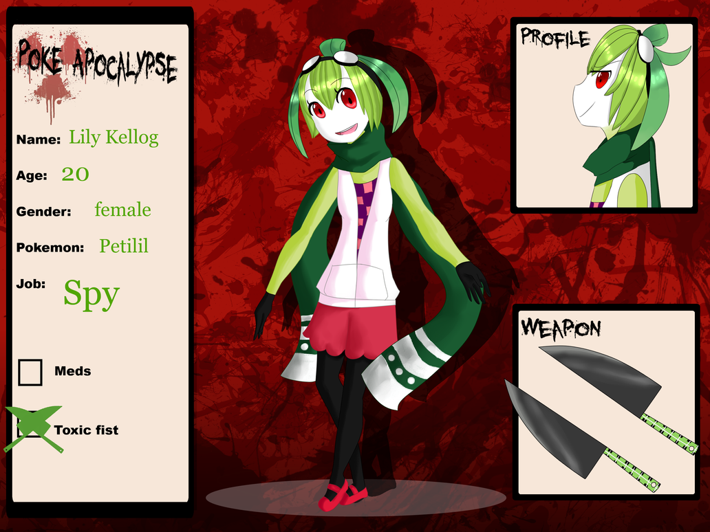 Poke Apocalypse- Lily app by Tsunen on DeviantArt