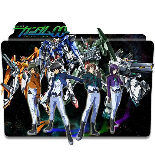 Mobile Suit Gundam 00 v2 - Icon Folder by ubagutobr on DeviantArt