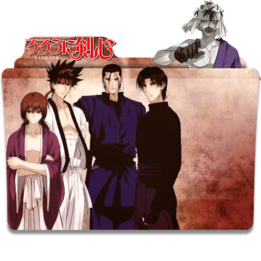 Samurai X (Rurouni Kenshin) - Icon Folder by ubagutobr on DeviantArt