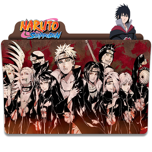 Naruto Shippuden v3 (Akatsuki) - Icon Folder by ubagutobr on DeviantArt