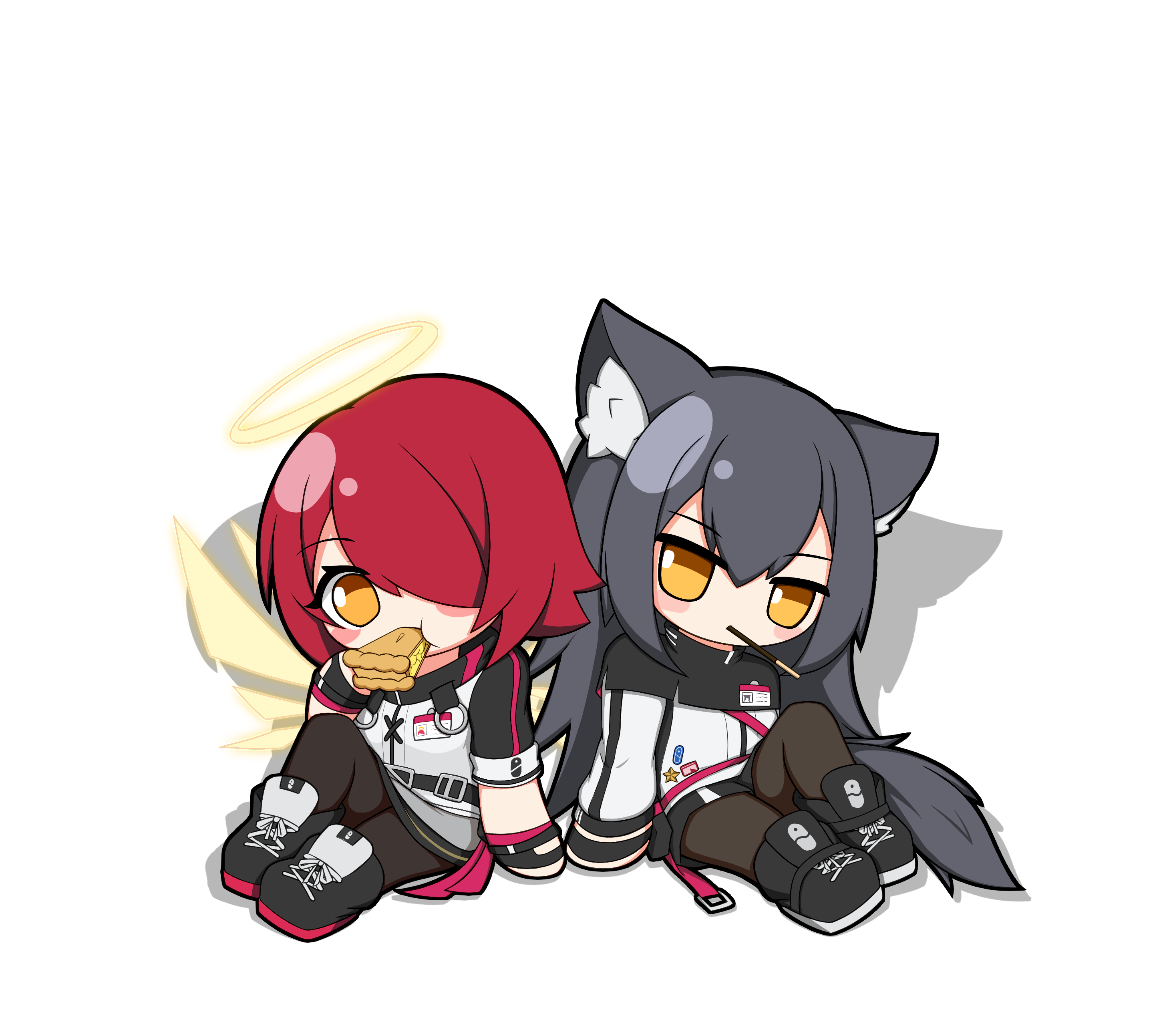 SD Exusiai x SD Texas by Hach1suka on DeviantArt