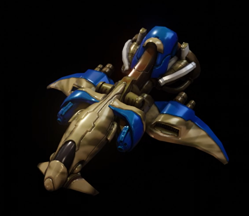 StarCraft Evo Complete Brood War Scout model by xiaorobear on DeviantArt