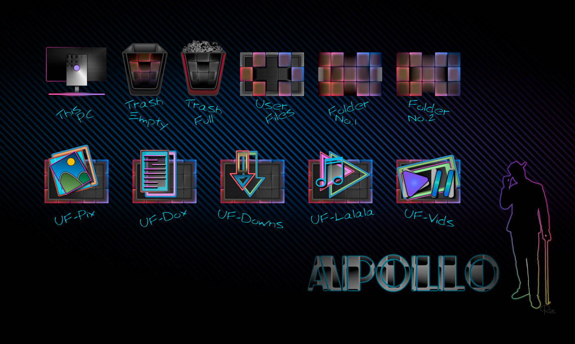 Apollo Icon Set for Windows by rix-wn on DeviantArt
