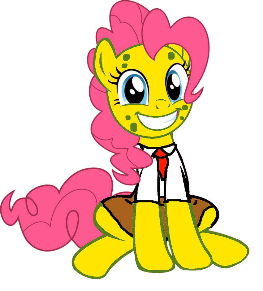 Pinkie pie as spongebob by Varano25 on DeviantArt