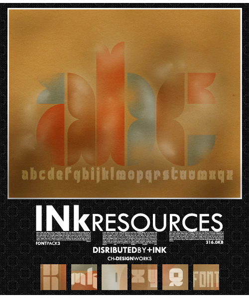 +ink.fontpack3 by inkResources on DeviantArt