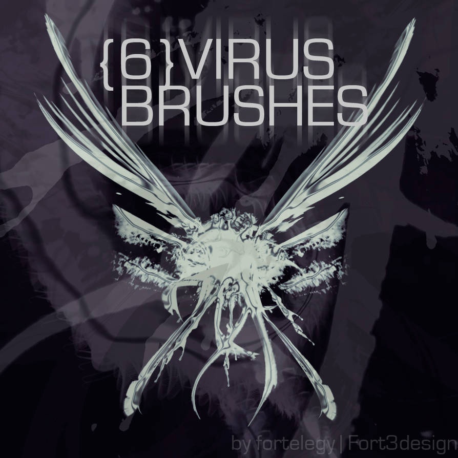 Virus Photoshop Brushes by Fortelegy on DeviantArt