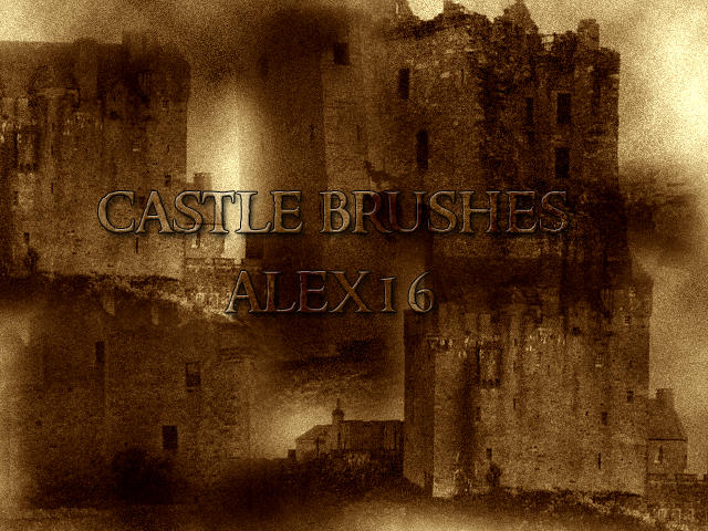 castle grunge brushes by alex16 on DeviantArt