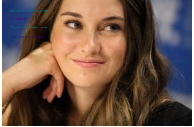 Shailene Woodley Hypnotized Part 3 (Final) by HypnosisRiter on DeviantArt