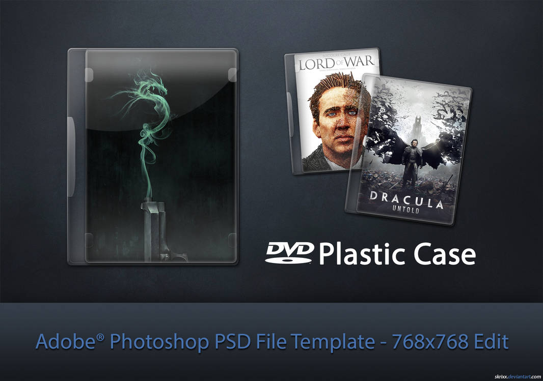 DvD Plastic Case Template 768x768 by SkrixX on DeviantArt