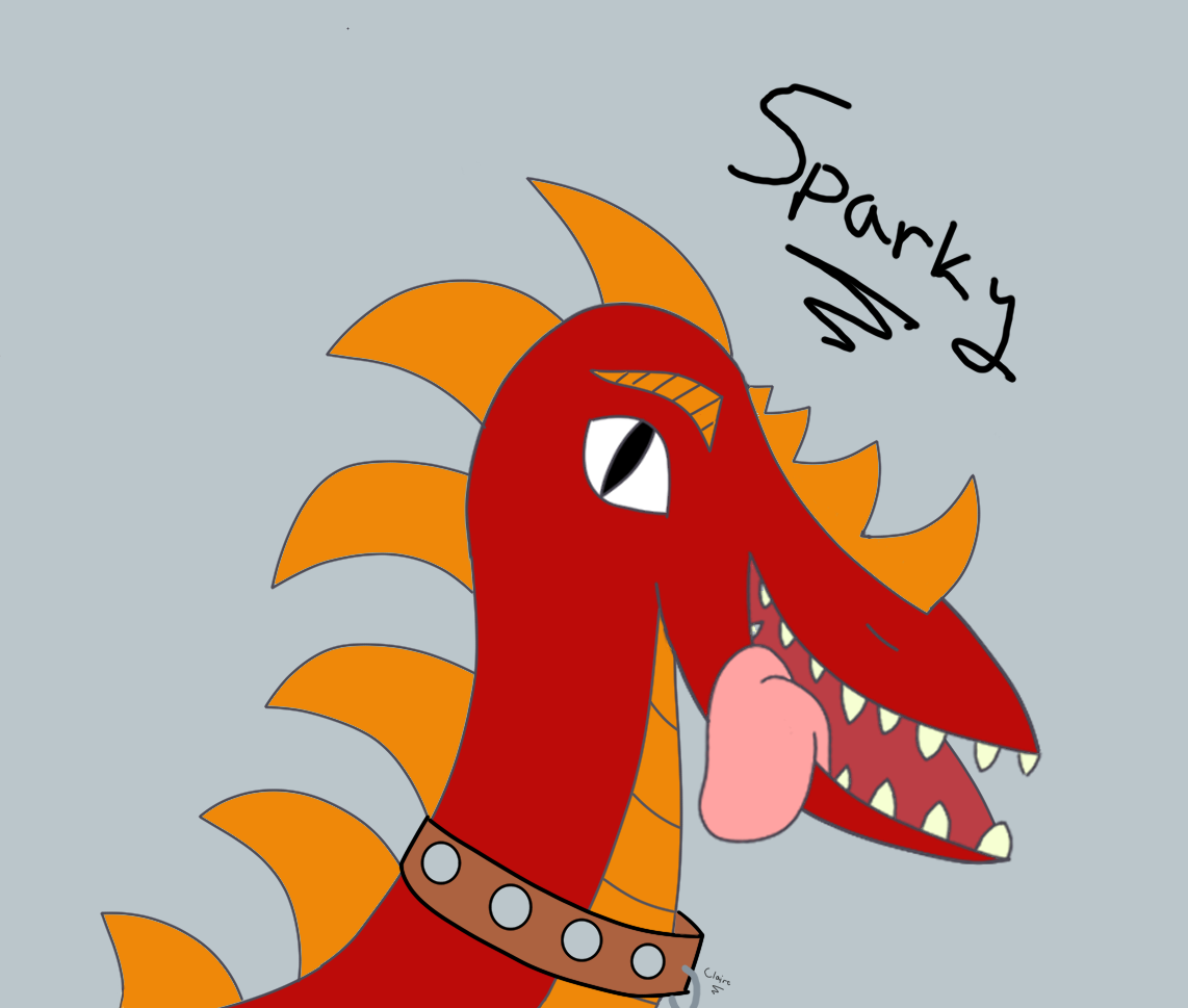 Sparky the Dragon by bronybassjam on DeviantArt