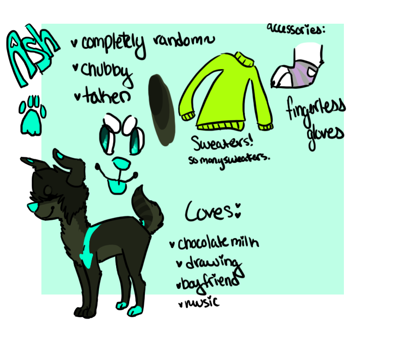 Ash reference by BEARB0Y on DeviantArt