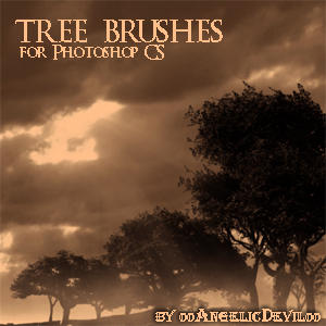 Tree Brushes for PS CS by 00AngelicDevil00 on DeviantArt