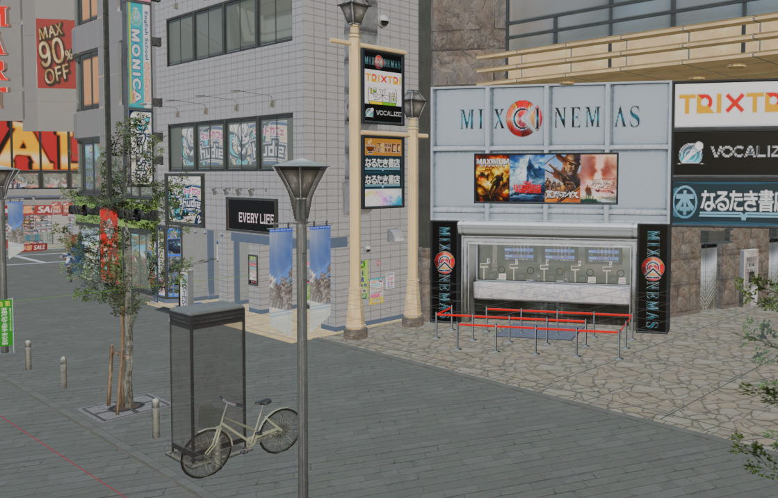 Ikebukuro street DSCSHM MODEL DL[MMD/Blender] by Nonamemon030 on DeviantArt