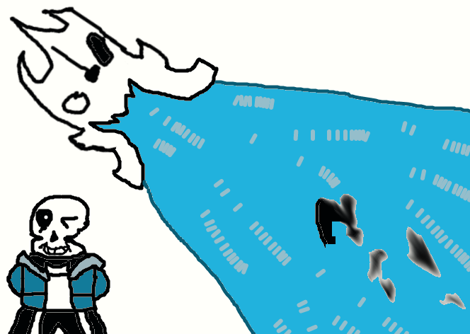 UNDERTALE - Gaster Blaster by eliscristiane2012 on DeviantArt