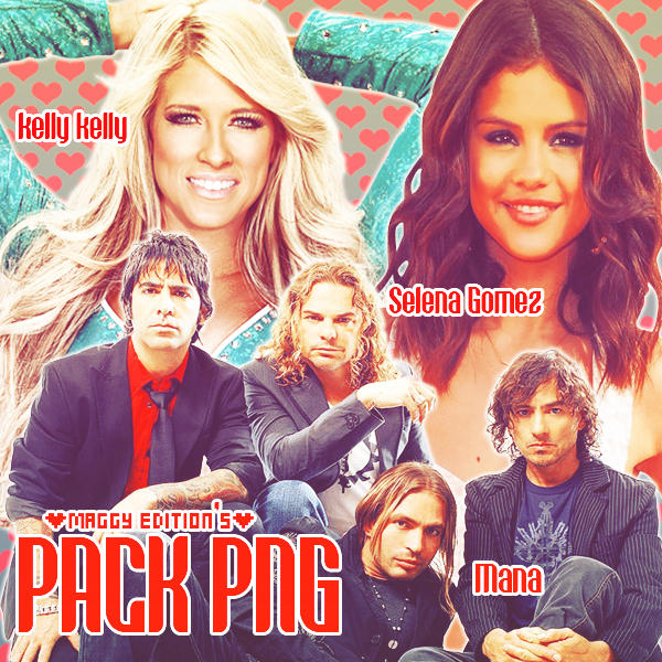 PACK PNG Kelly Kelly and Selena Gomez and Mana by MaggyEditions on ...