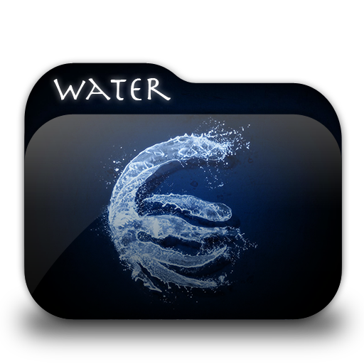 Avatar The Last Airbender Book 1 Water Folder Icon by ptc96 on DeviantArt