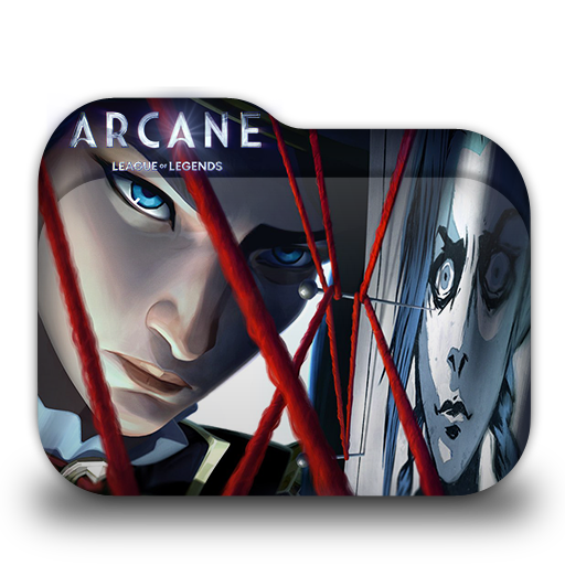 Arcane S2 League of Legends - Folder Icon v9 by ptc96 on DeviantArt