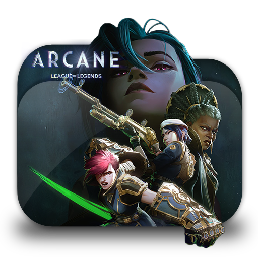 Arcane S2 League of Legends - Folder Icon v1 by ptc96 on DeviantArt