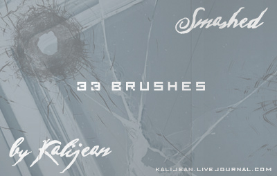 Smashed: Broken Glass Brushes by kalijean on DeviantArt