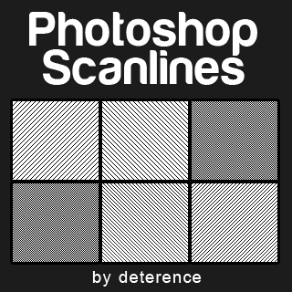 Scanline Patterns Set 1 FIXED by deterence on DeviantArt