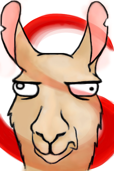 SUPERllama by AlphaLightBearer on DeviantArt