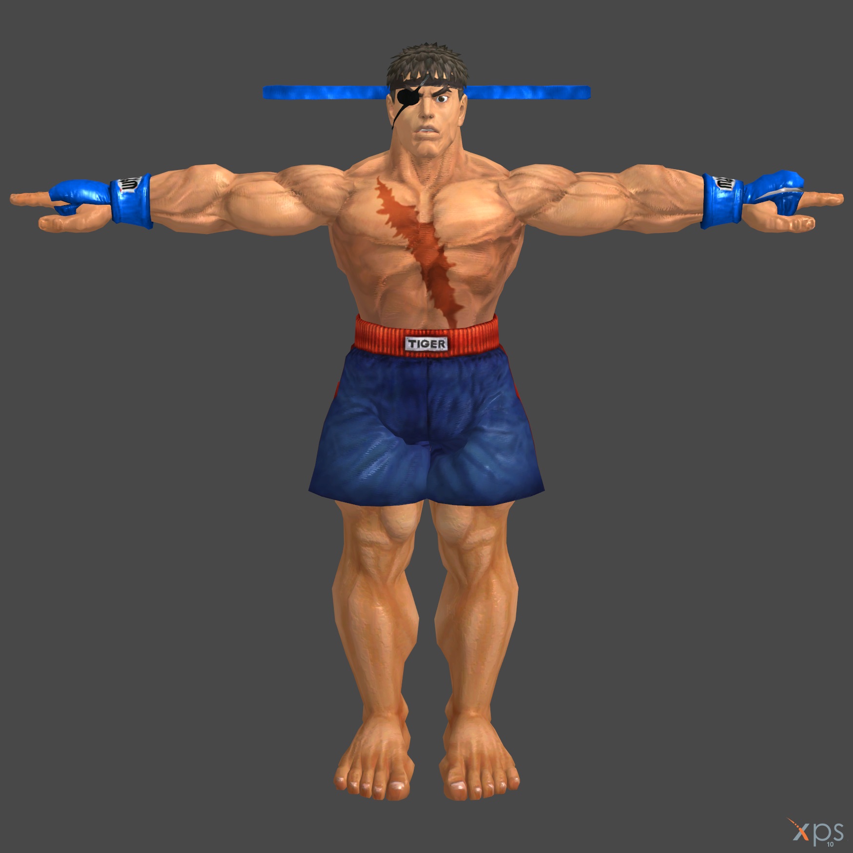 Ryu Eye Of The Tiger By Dragonlord720 On Deviantart