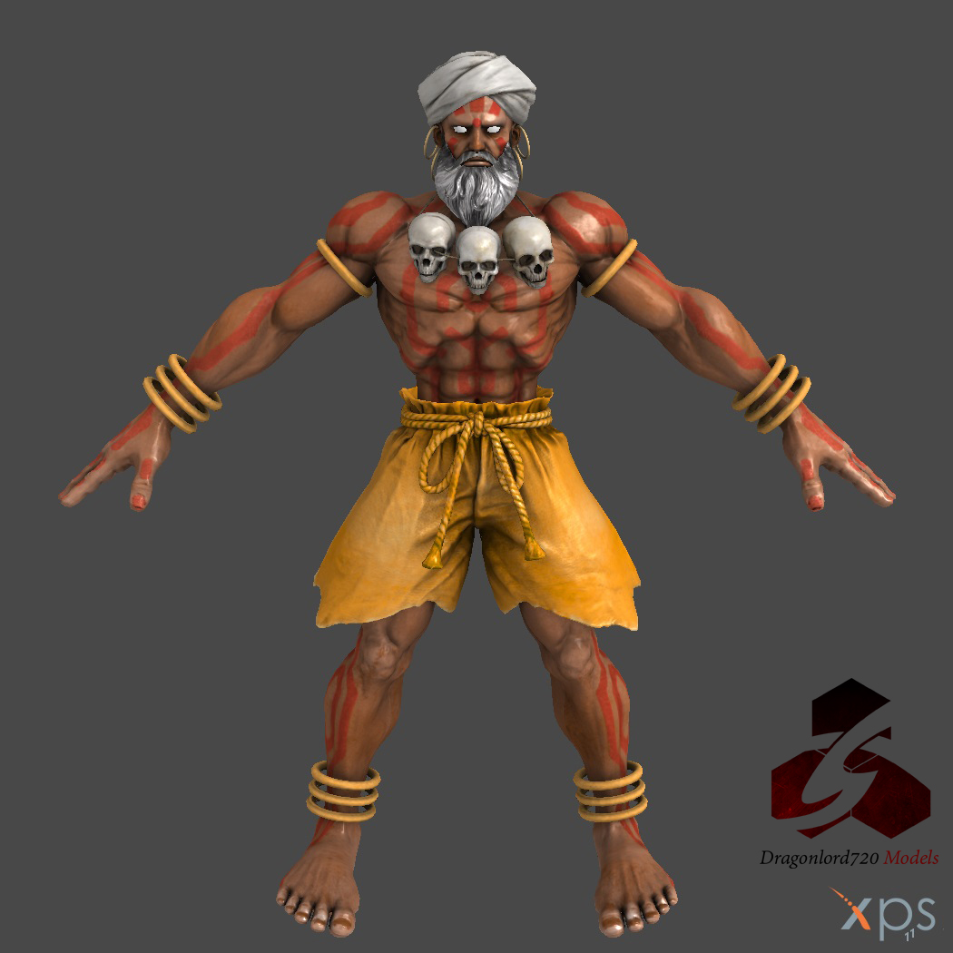 Sfv Dhalsim 1P by DragonLord720 on DeviantArt