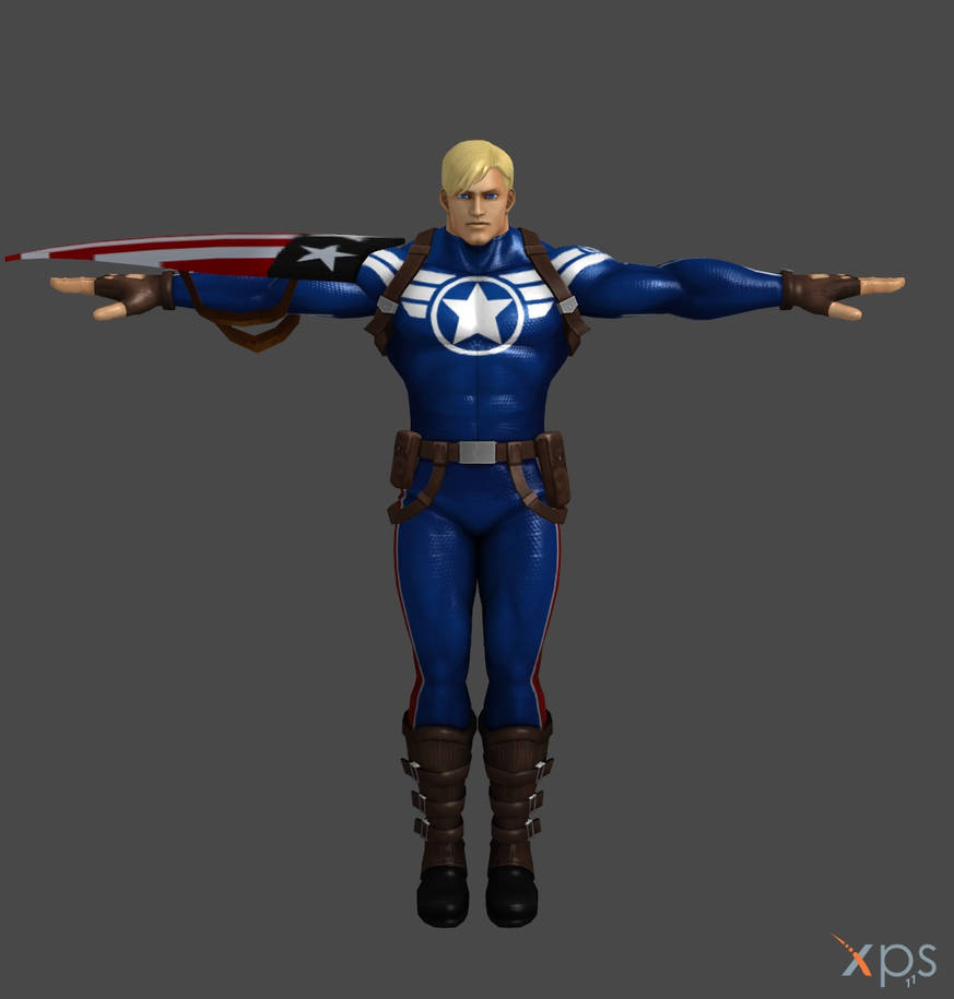 UMVC3 Captain America 2p by DragonLord720 on DeviantArt