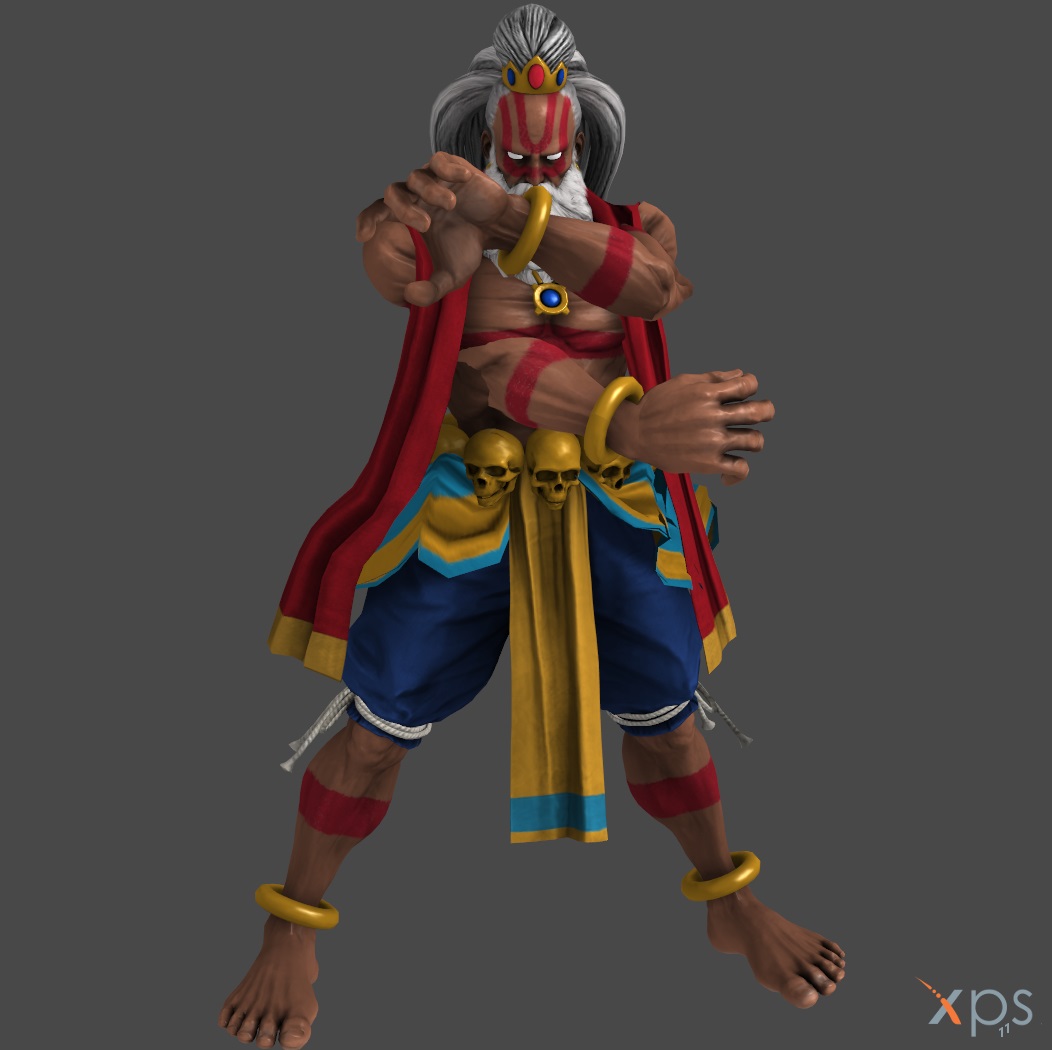 SFV Dhalsim Battle Outfit by DragonLord720 on DeviantArt
