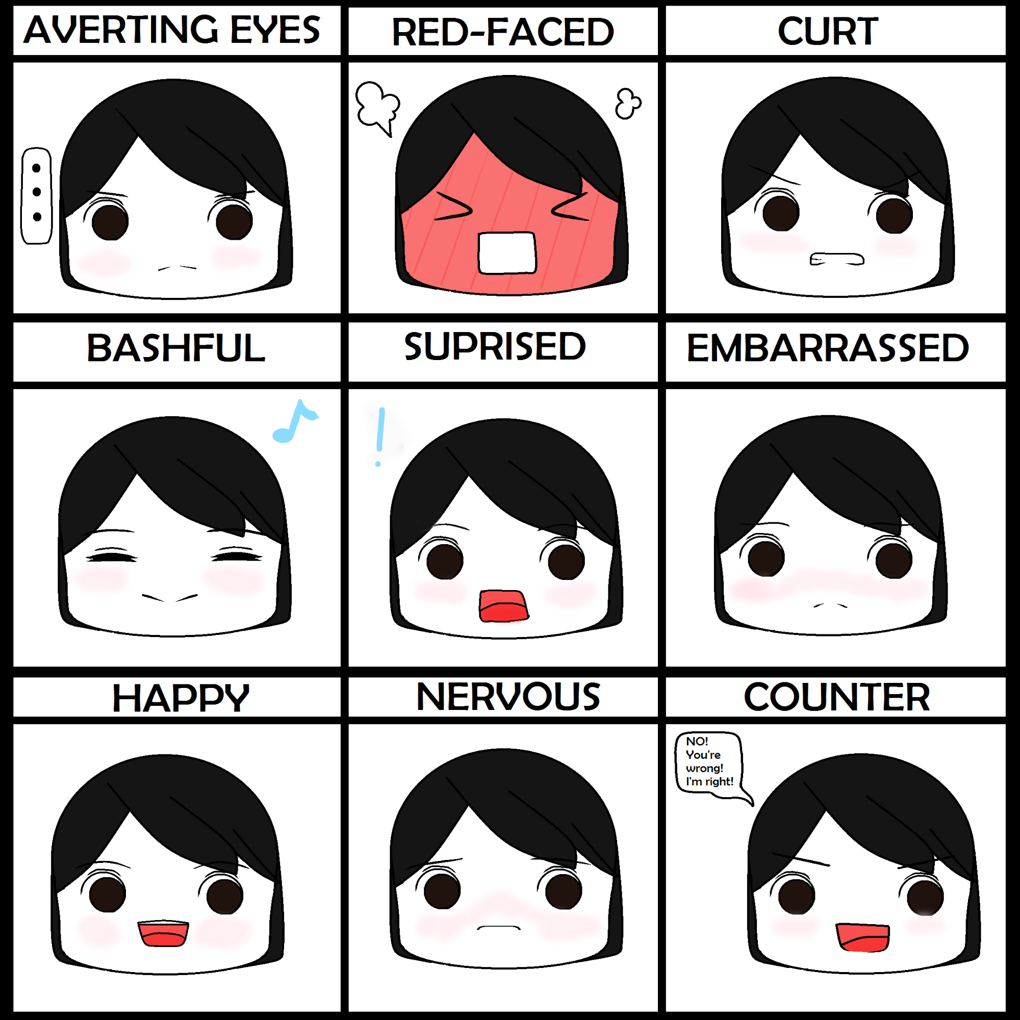 Blushing Meme by MyMelody7 on DeviantArt