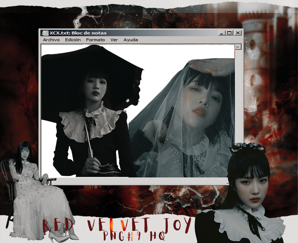 PNG PACK:Red velvet Joy psycho by nidehaoyou on DeviantArt