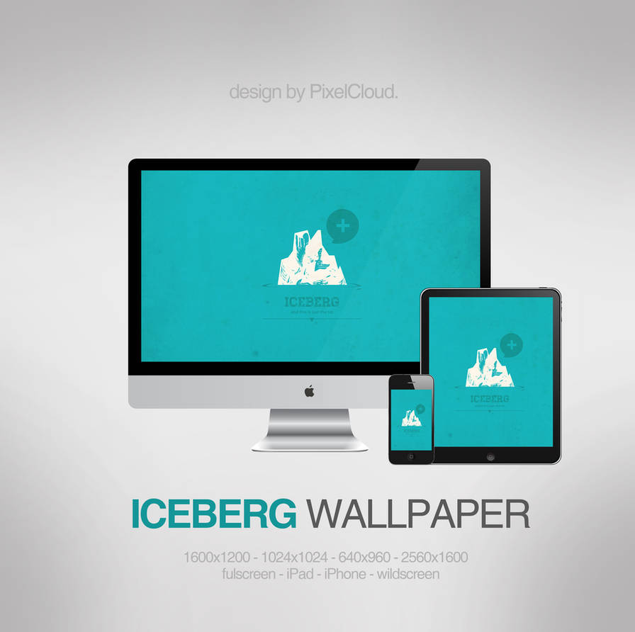 Iceberg Wallpaper by PixelCloud on DeviantArt