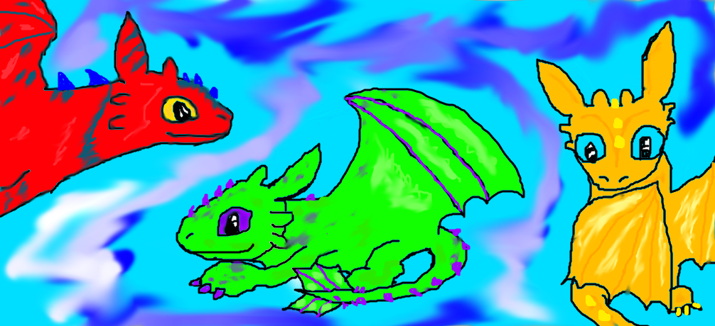dragon OCs by Galactic-Fire on DeviantArt