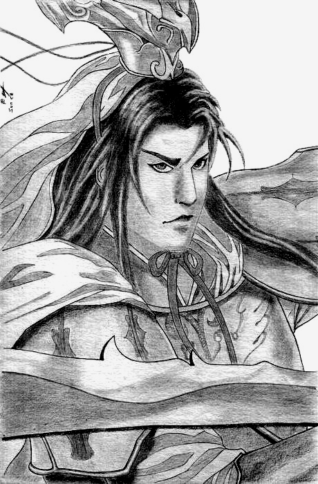 Sun Ce by blekimaru on DeviantArt