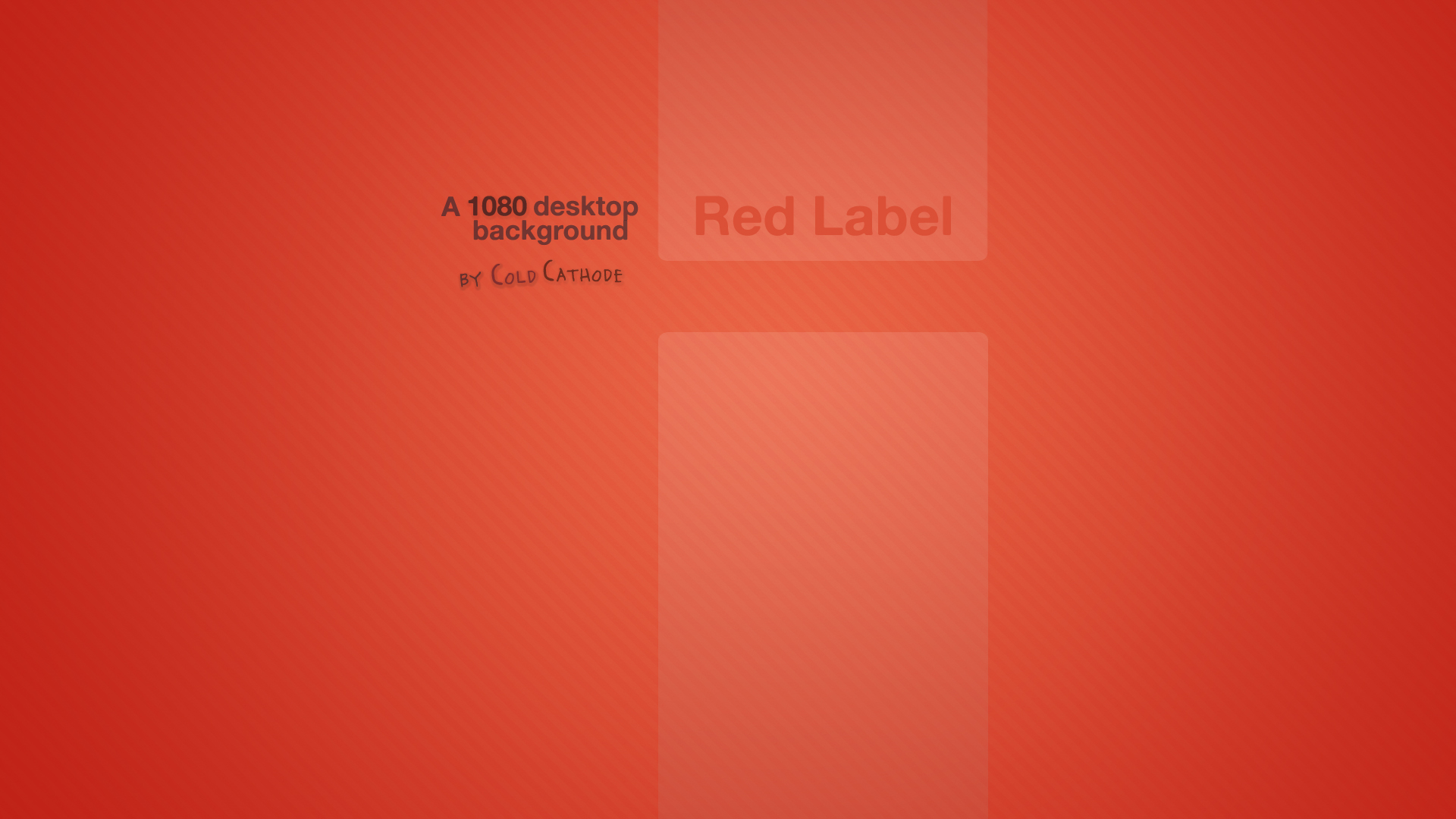 Red Label - Wallpaper by ColdCathode on DeviantArt