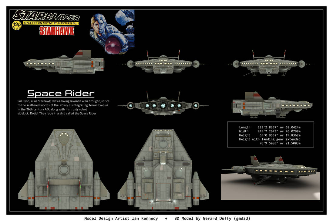 Starhawk's Space Rider by gmd3d on DeviantArt