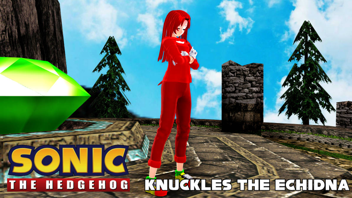 [MMD/Model] Knuckles The Echidna (Human) by Nerey006 on DeviantArt