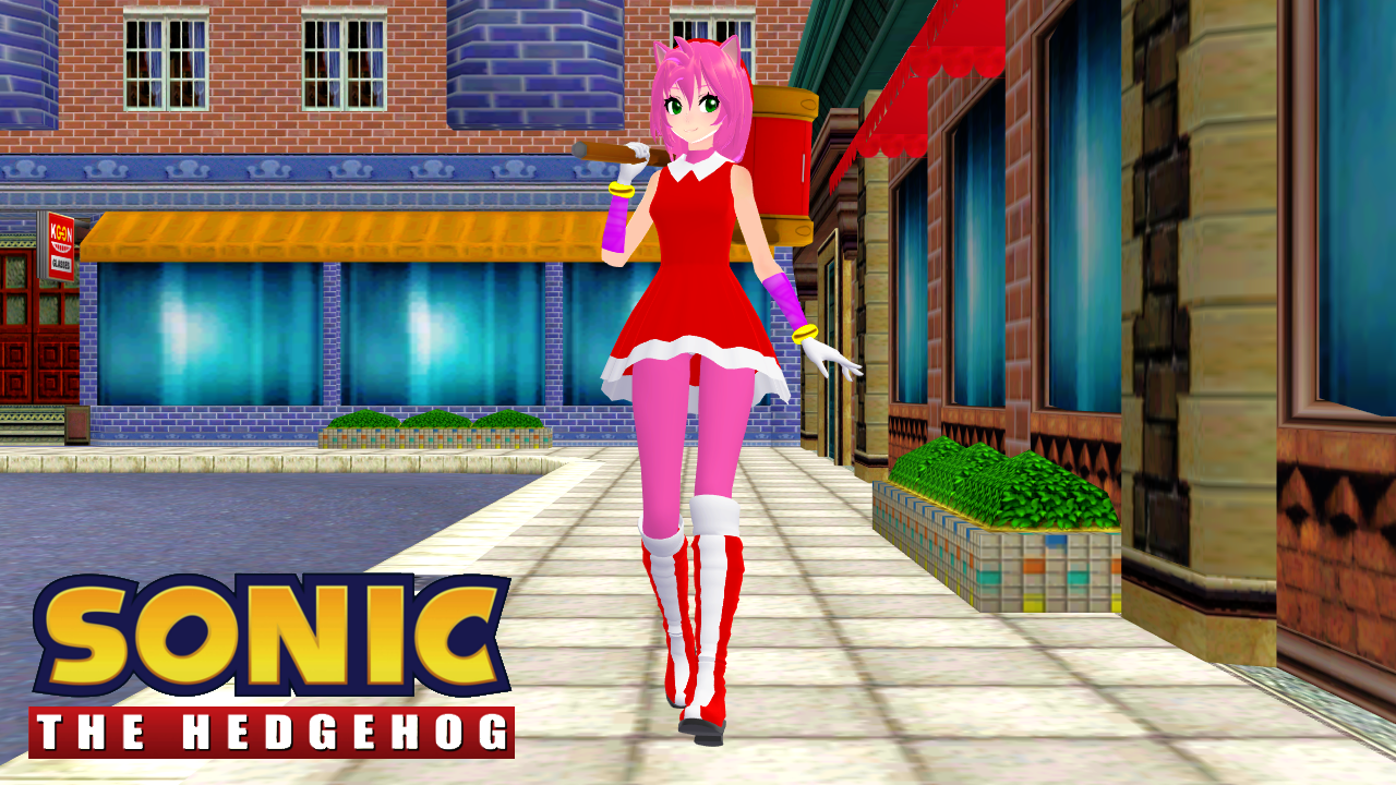 [MMD/Model] Amy's Forms (Human) by Nerey006 on DeviantArt